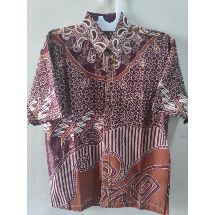 Jual SHOHIB HEM BATIK DOUBLE JAHITAN 02 | Shopee Indonesia