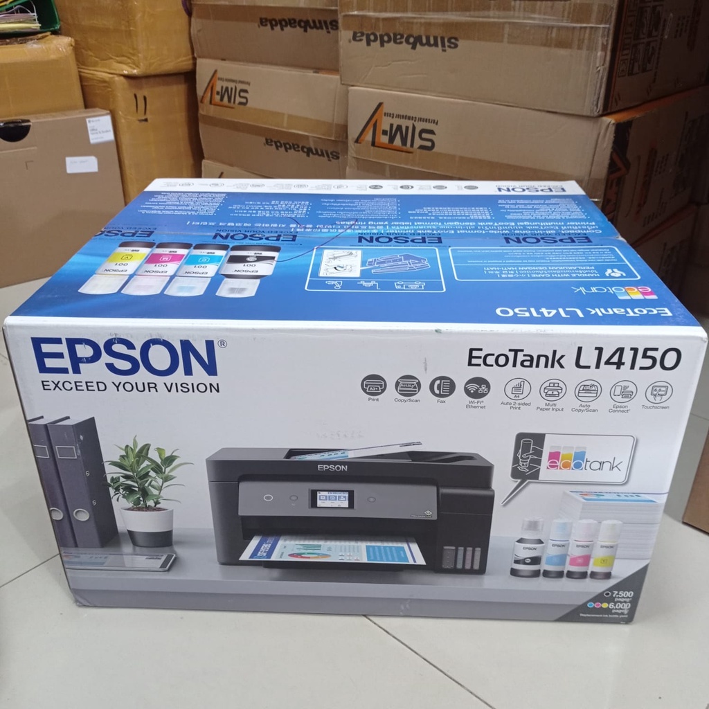 Jual PRINTER EPSON L14150 A3 | Shopee Indonesia