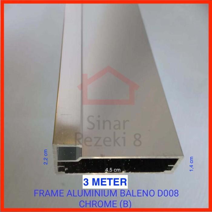 Jual Profil Lis Frame Aluminium Kaca Lemari Kitchen Bingkai FA 128 ...