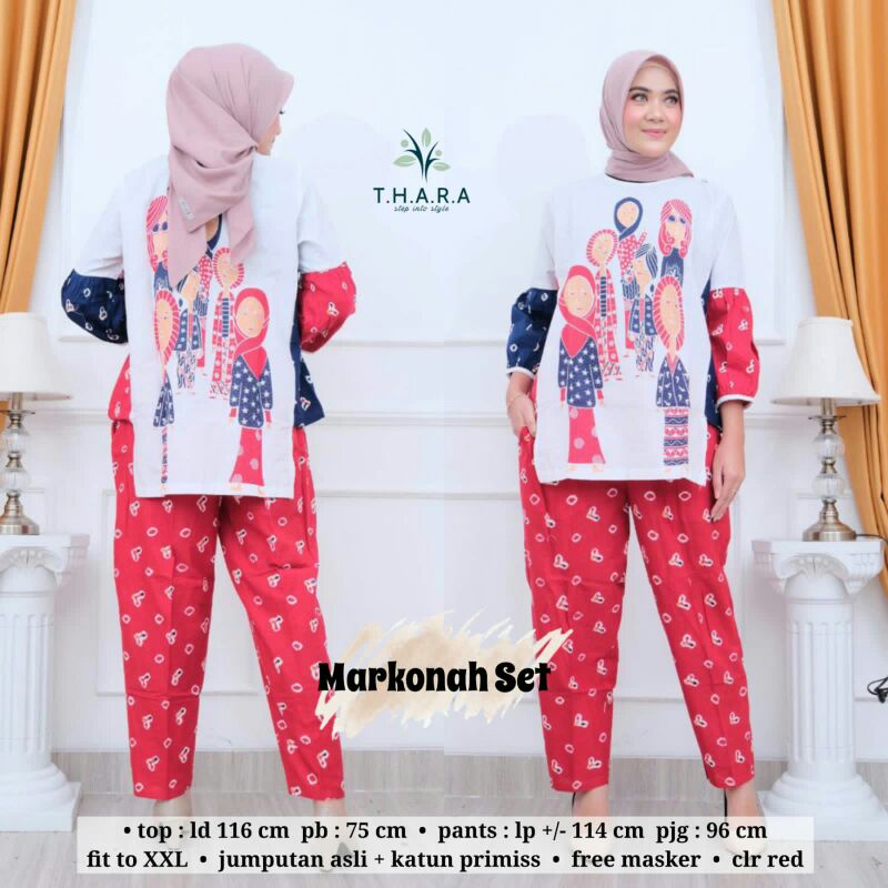 Jual MARKONAH SETELAN MBOK JAMU TERBARU SET BATIK KARAKTER | Shopee Indonesia