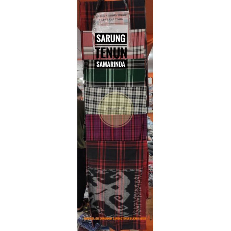Jual Sarung Tenun Asli Samarinda motif Dayak samarinda | Shopee Indonesia