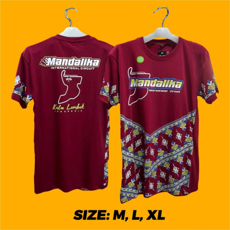 Jual Baju kaos oleh oleh sirkuit mandalika mataram lombok | Shopee ...