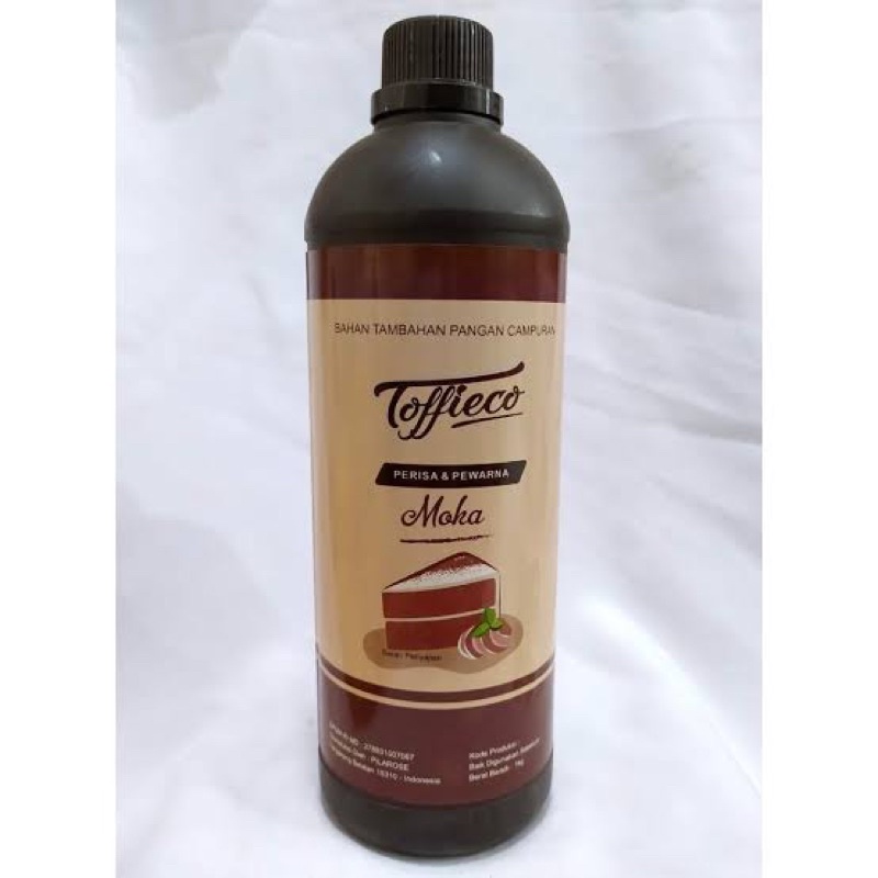 Jual Pasta Perisa Kue TOFFIECO Tofieco MOKA Mocca Pasta 1kg 1lt 1liter ...