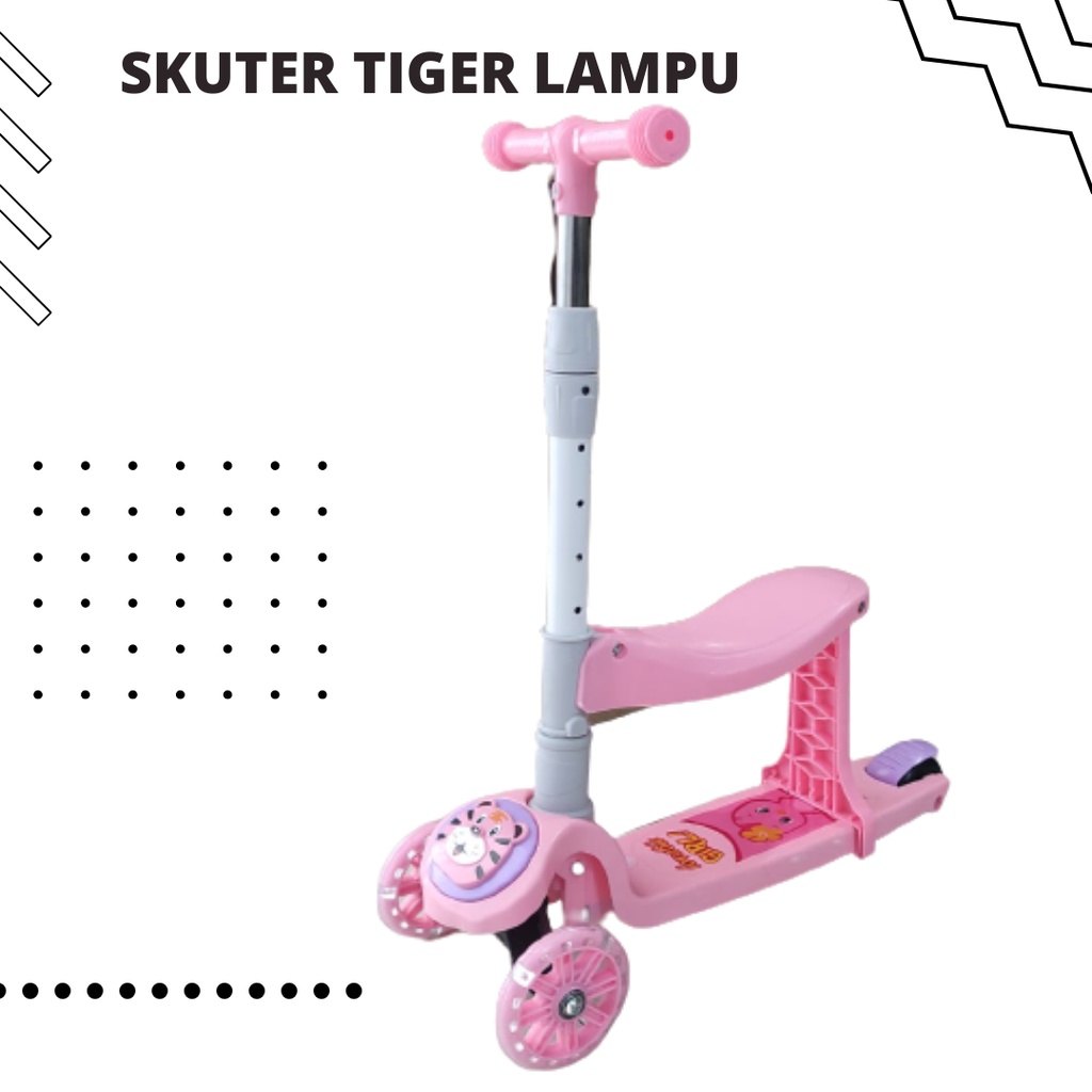 Jual Skuter Anak 3 Roda Otoped/ Scooter/Mainan Anak cowok perempuan ...