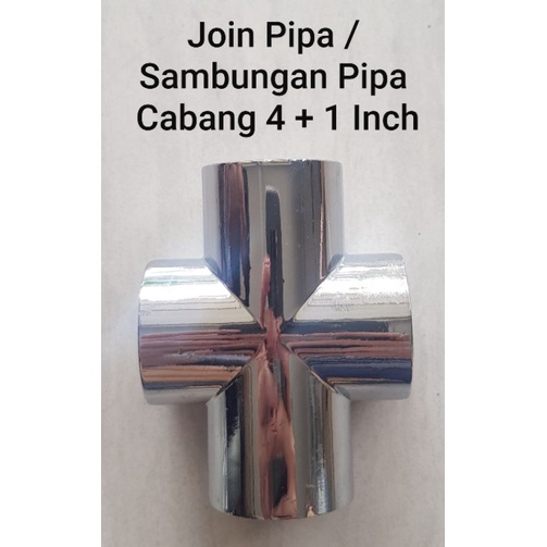 Jual Join Pipa / Sambungan Pipa Cabang 4 Model + ukuran 1 Inci untuk ...