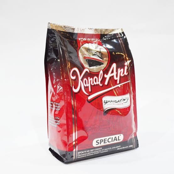 Jual Kopi Kapal Api SPECIAL 380gr Kopi bubuk Kemasan Refil Jumbo Besar ...