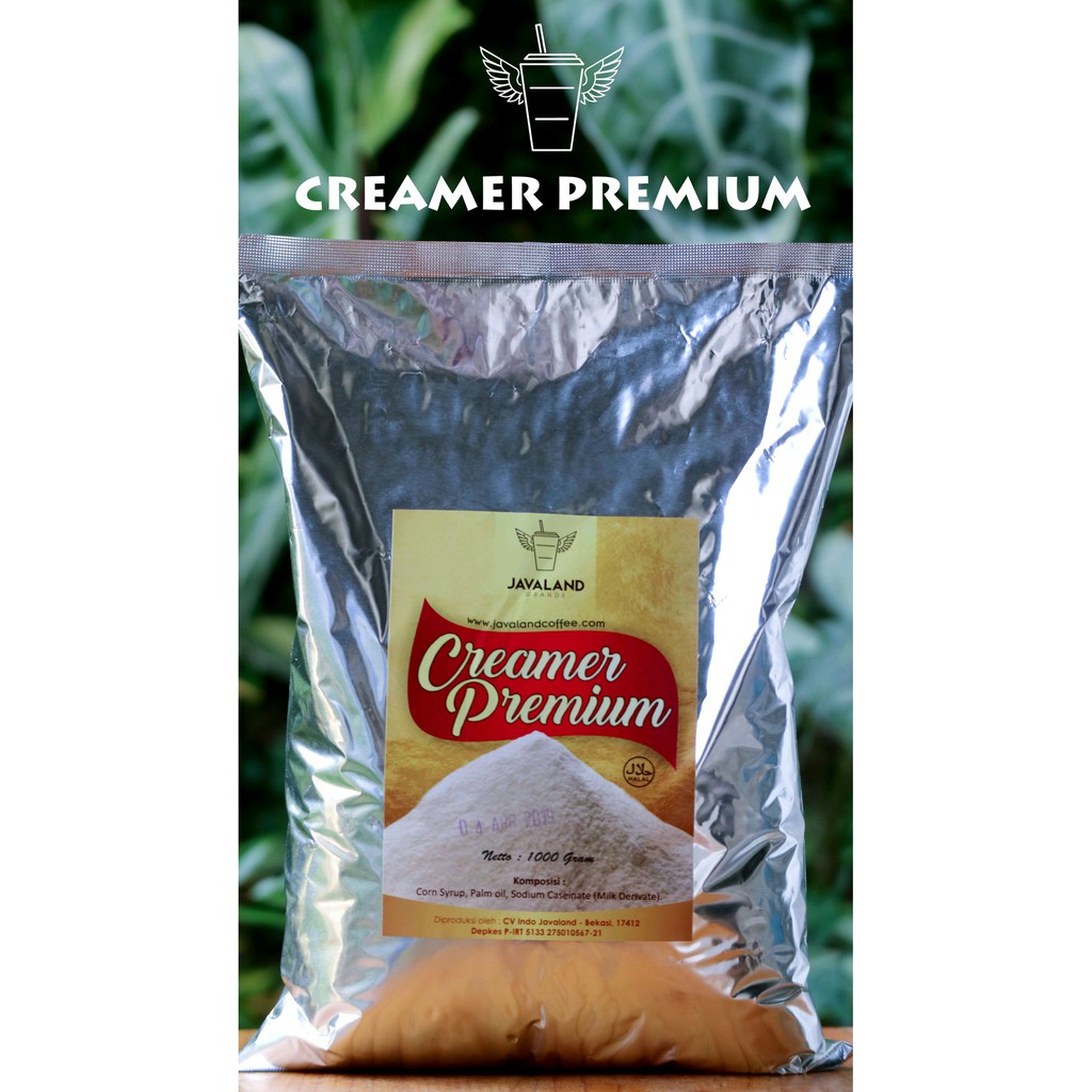 Jual Bubuk minuman Creamer PREMIUM bubuk Javaland 1kg | Shopee Indonesia