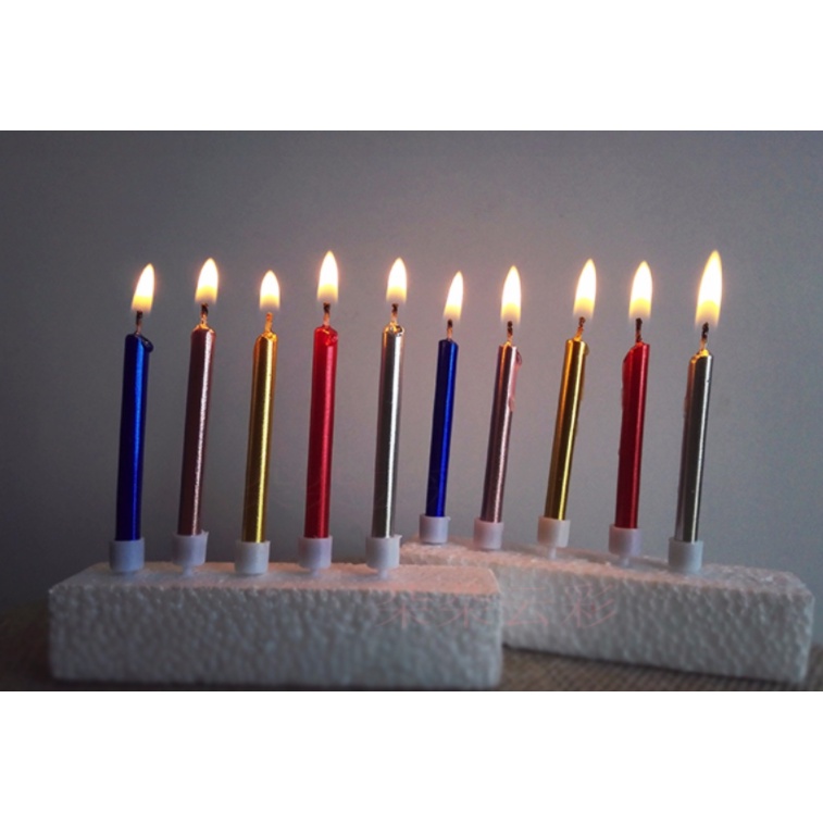 Jual Short Metallic Candle / Lilin Ulang Tahun Metalik / Birthday ...