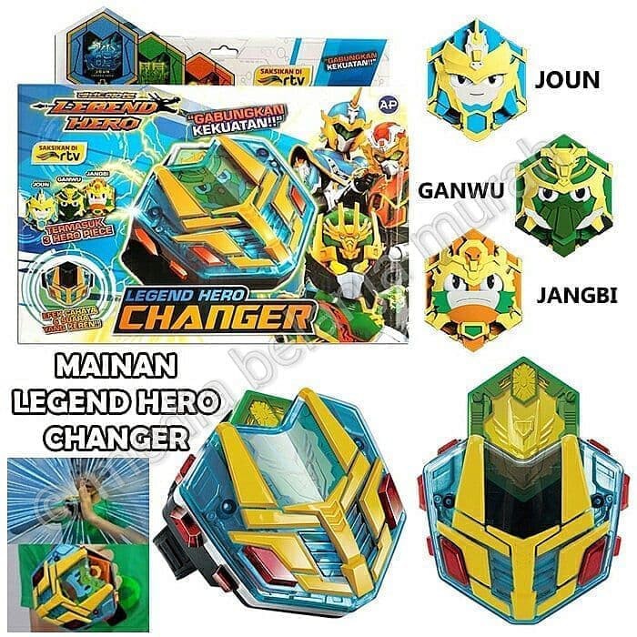 Jual SPESIAL SALE Mainan anak keren! LEGEND HERO CHANGER basic hero ...