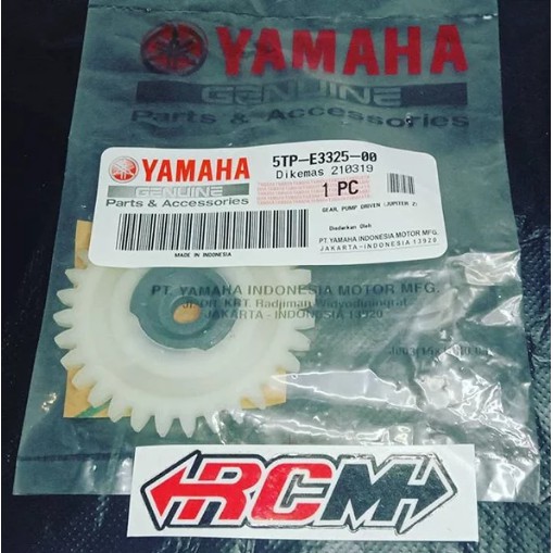 Jual GIR GER GEAR PUMP DRIVEN GER POMPA OLI JUPITER Z LAMA OLD BURHAN BURUNG HANTU GUWEK ORI 5TP ...