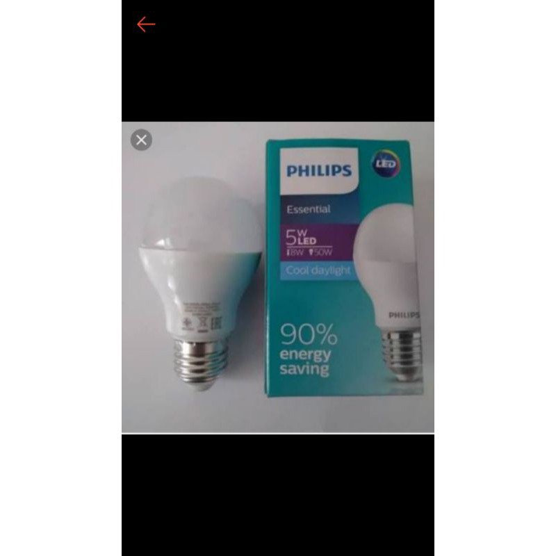 Jual Lampu philips Led 5 watt | Shopee Indonesia