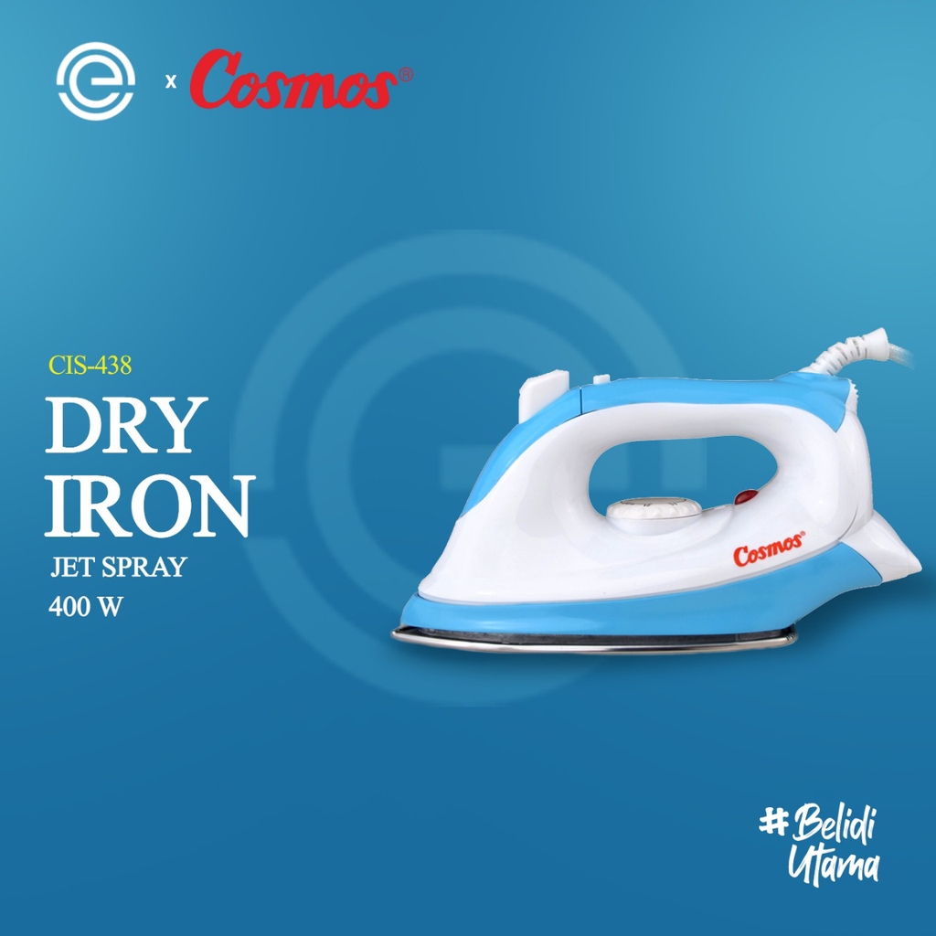 Jual COSMOS Setrika Listrik Jet Spray CIS-438 | Shopee Indonesia