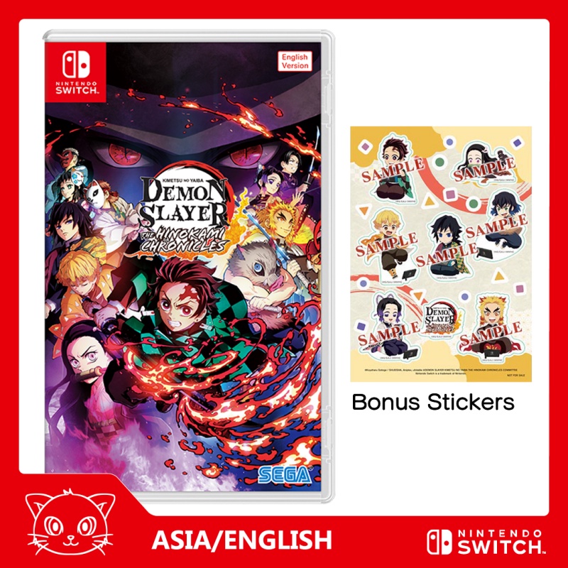 Jual Nintendo Switch Demon Slayer Kimetsu no Yaiba The Hinokami ...