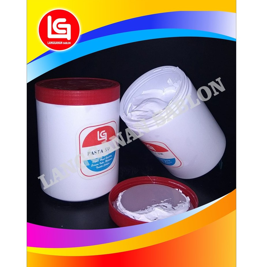 Jual TINTA SABLON KAOS - PASTA SW KEMASAN 1 KG ( TINTA RUBBER ...