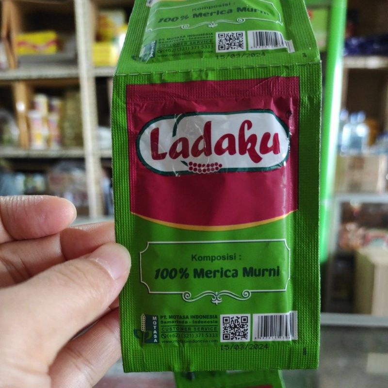 Jual Ladaku Merica bubuk Sachet 3 gram | Shopee Indonesia