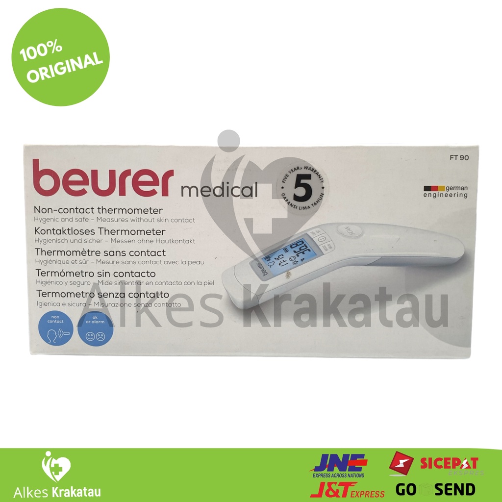 Jual Thermometer Digital Beurer FT90 / Termometer Non Contact FT 90 ...