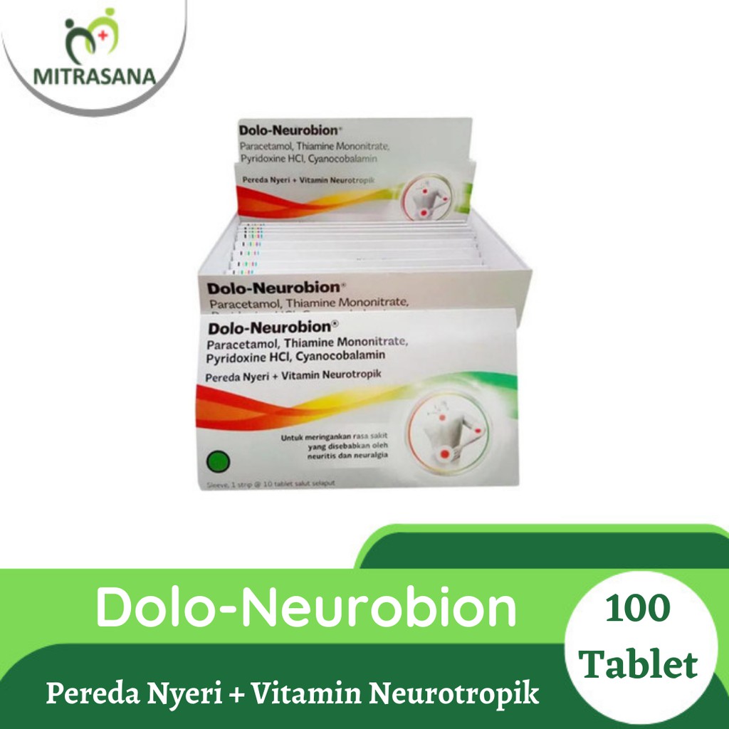 Jual Dolo-Neurobion Isi 100 Tablet | Shopee Indonesia