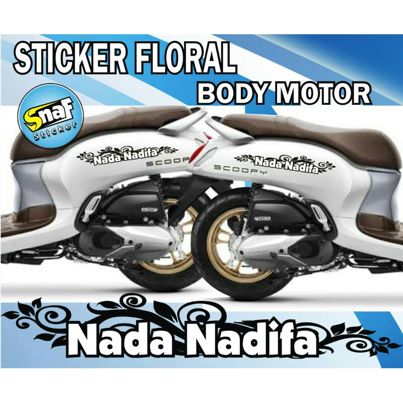 Jual Sticker Nama body motor | Shopee Indonesia
