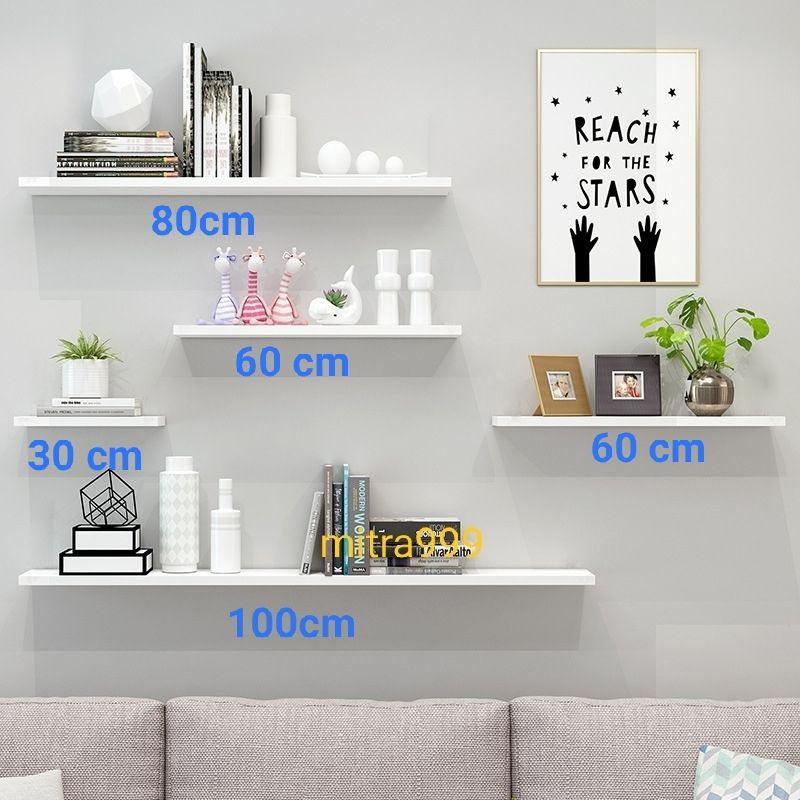 Jual rak dinding 100 -80-60-60-30 lebar 10 tebal 1,8 cm | Shopee Indonesia