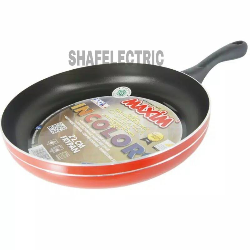 Jual MAXIM CASABLANCA Fry Pan Teflon 22 cm | Shopee Indonesia