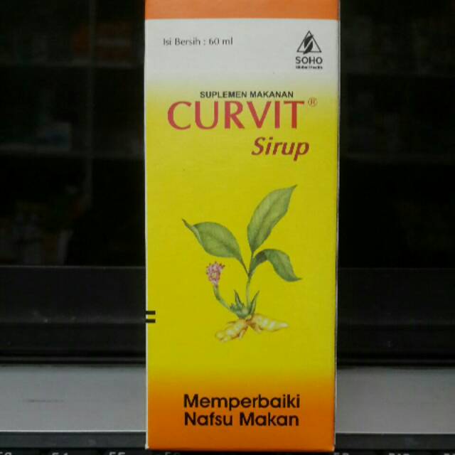 Jual Curvit Syrup 60ml / Botol | Shopee Indonesia