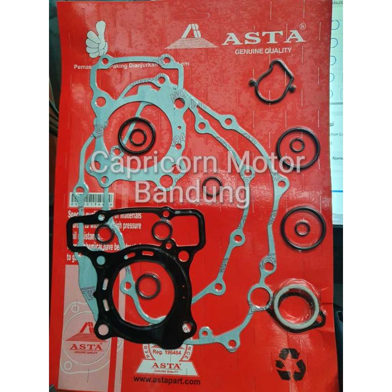 Jual Paking Gasket Fullset SONIC 150 FI CB150R LED CB 150 R LED SUPRA GTR ASTA full set perpak ...