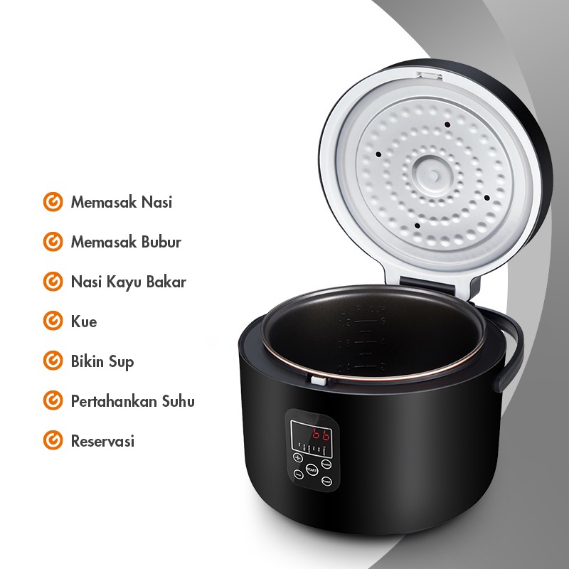 Jual Gaabor rice cooker 1.2L alat masak nasi smart micro | Shopee Indonesia