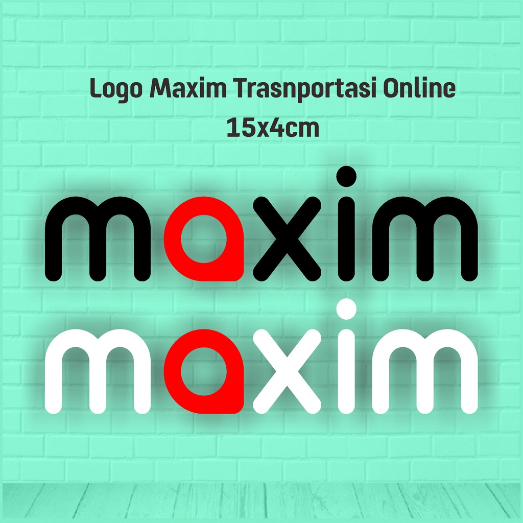 Jual sticker maxim cutting stiker oracal | Shopee Indonesia