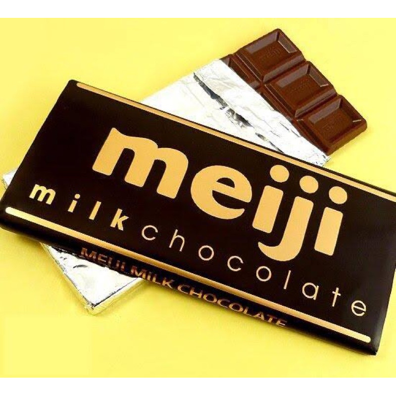 Jual Meiji Chocolate Bars Japan - Milk Chocolate 50g | Shopee Indonesia