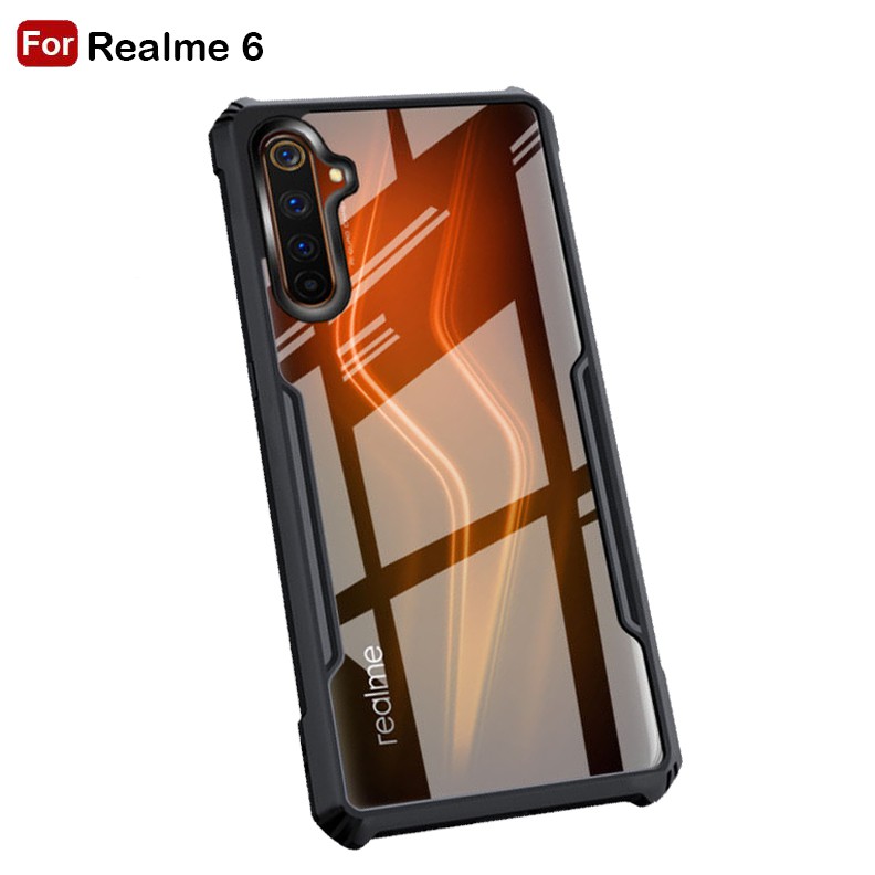 Jual Hardcase Armor Shockproof Transparant Case Realme C1 A3S Realme 6 ...