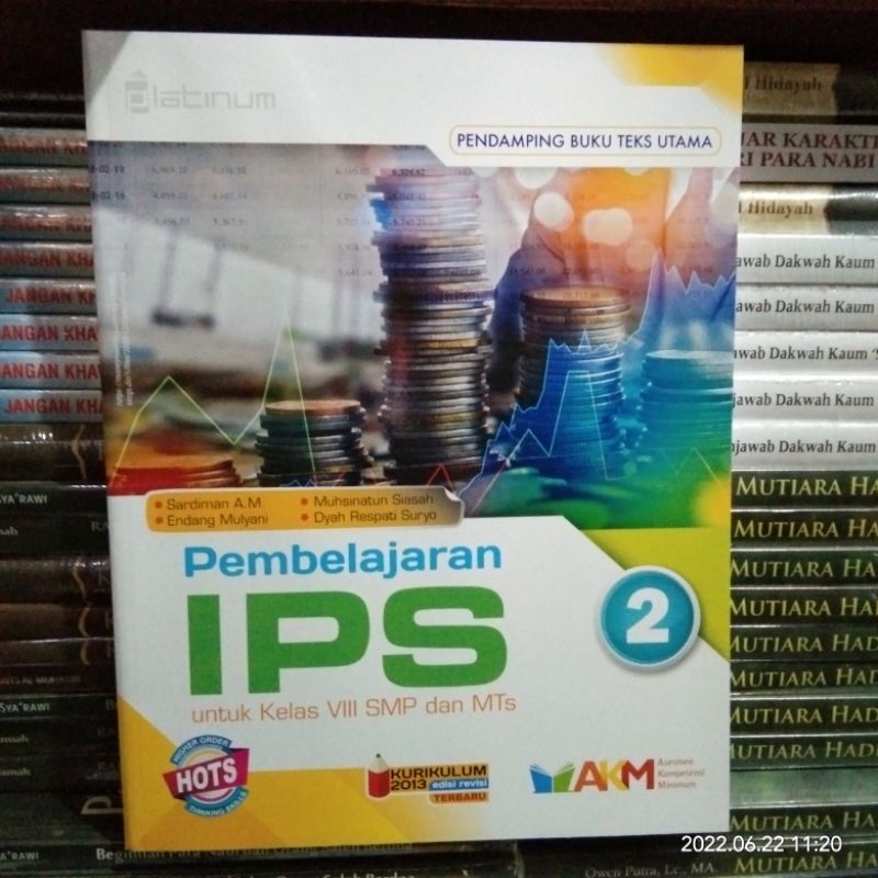 Jual Buku Pembelajaran IPS kelas 7 8 9 SMP K13 Platinum / Buku IPS ...