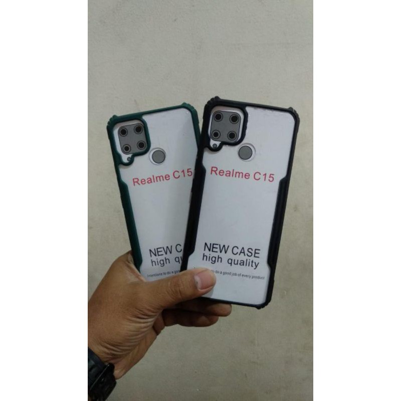 Jual Case Samsung Series Hardcase Armor TPU Shockproof Transparant ...