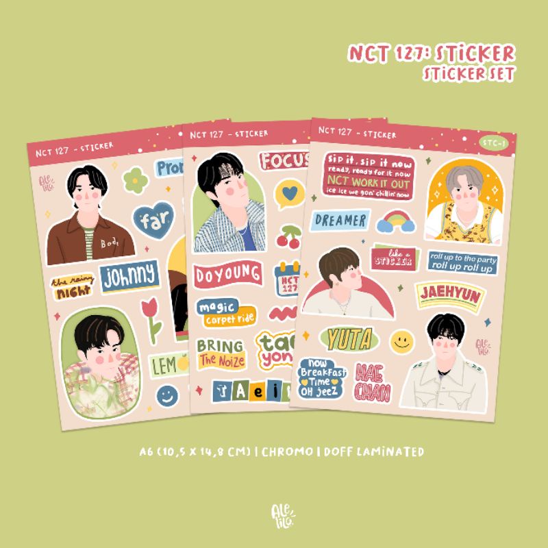 Jual NCT 127 STICKER | STICKER SET | Shopee Indonesia