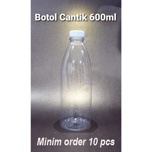 Jual BOTOL CANTIK 600 ML - BOTOL PLASTIK CANTIK 600ML - BOTOL CANTIK ...