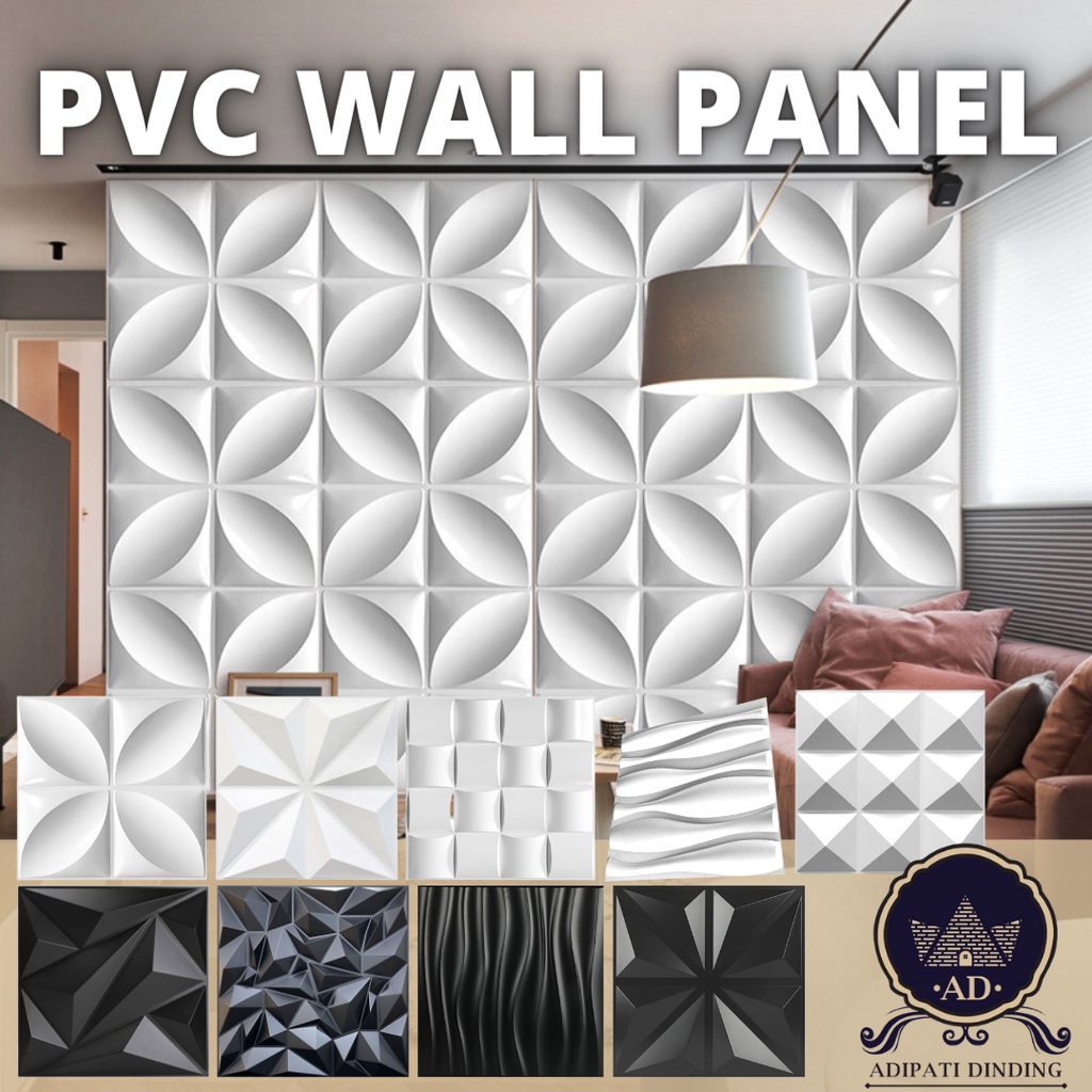 Jual 3D WALL PANEL PVC / WALLPANEL 3D PVC / DEKORASI DINDING ...