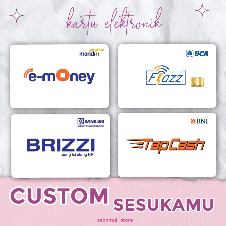 Jual PALING DICARI!!! EMONEY BRIZZI FLAZZ TAPCASH KPOP IDOL / CUSTOM KOREAN ACTOR KOREA TAP CASH ...