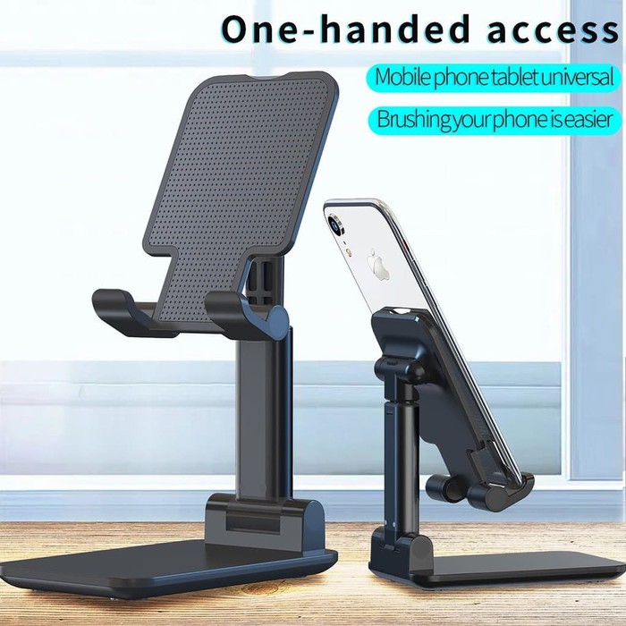 Jual Holder Stand HP di Meja Tablet Hp Lipat Tempat Dudukan HP ...