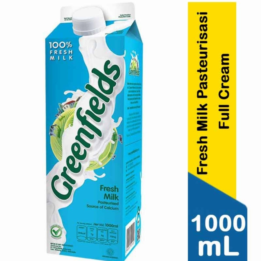 Jual Greenfields Fresh Milk 950 Ml | Shopee Indonesia