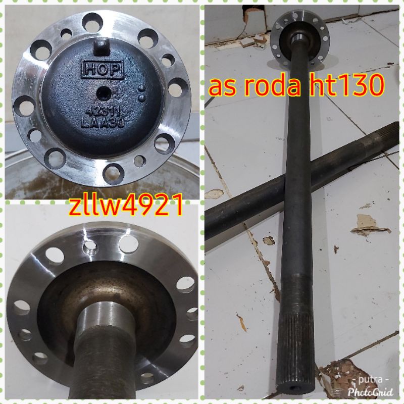 Jual AS RODA BELAKANG HT125 HT130 REAR AXLE STIK AS HT125 HT130 HINO ...