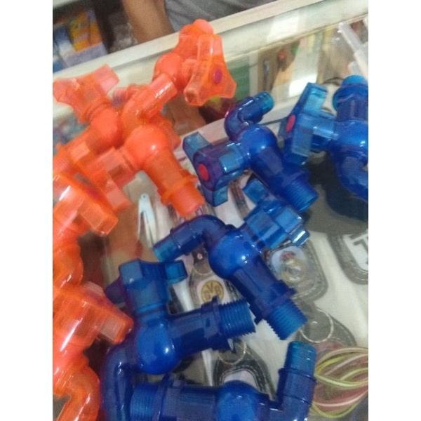 Jual kran air plastik / kran air ledeng cuci piring plastik UK 1/2 3/4 ...