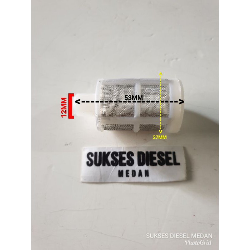 Jual Filter Saringan Pompa Air DC 12V Saringan In Inlet Pompa Steam ...