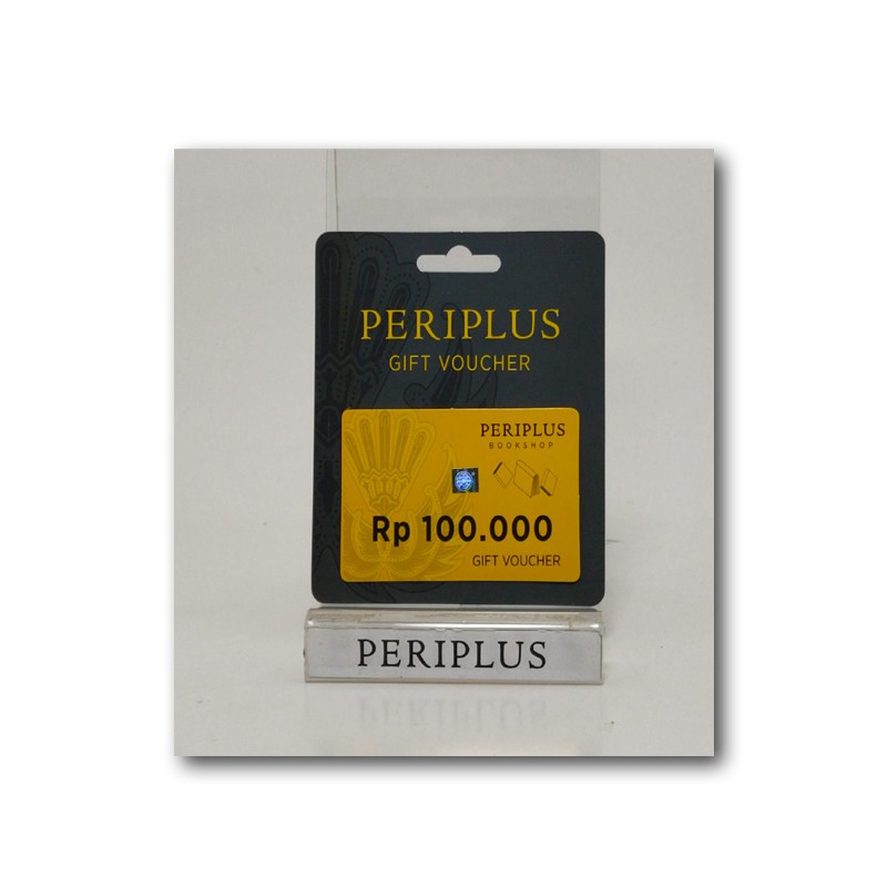 Jual Periplus Gift Voucher 100rb - J000GCJB09 - Voucher ori periplus ...