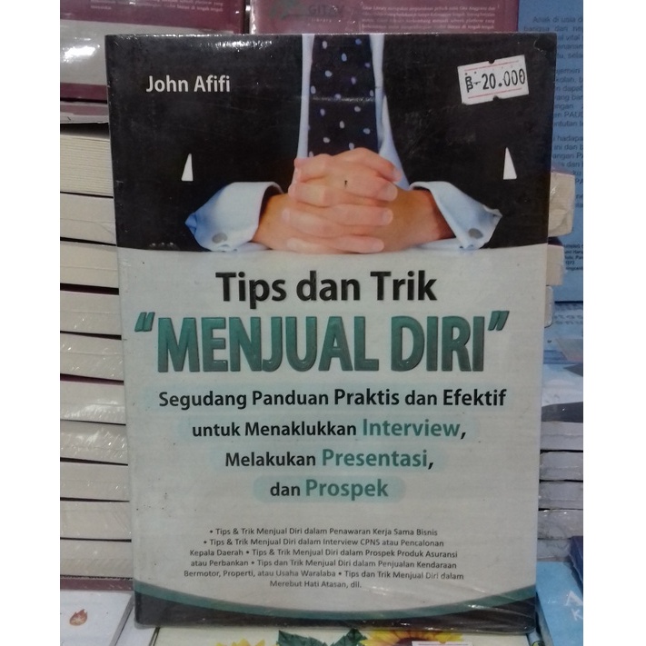 Jual buku tips dan trik menjual diri | Shopee Indonesia Jual buku tips dan trik menjual diri | Shopee Indonesia