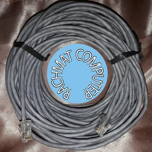 Jual Kabel LAN 30 Meter Cat5E Siap Pakai Support POE 30Meter UTP Cable ...