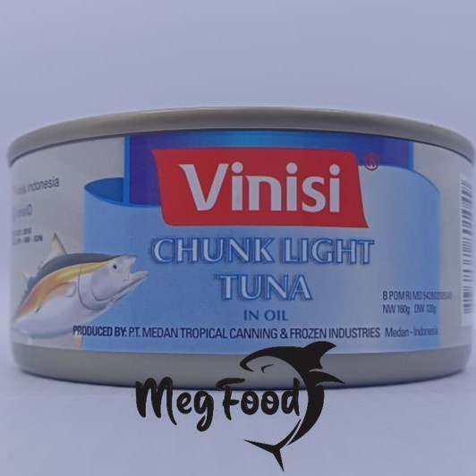 Jual Vinisi Chunk Light Tuna Daging Ikan Tuna dalam Rendaman Minyak ...