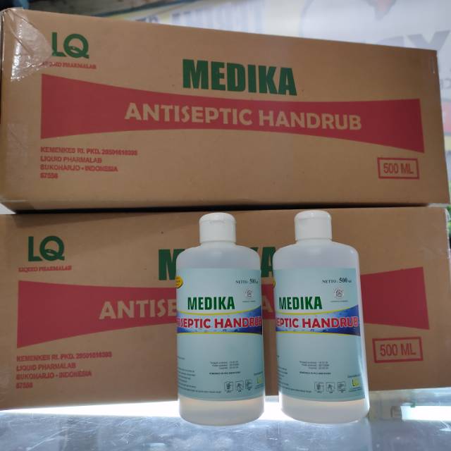 Jual Medika antiseptic handrub cair 500ml | Shopee Indonesia