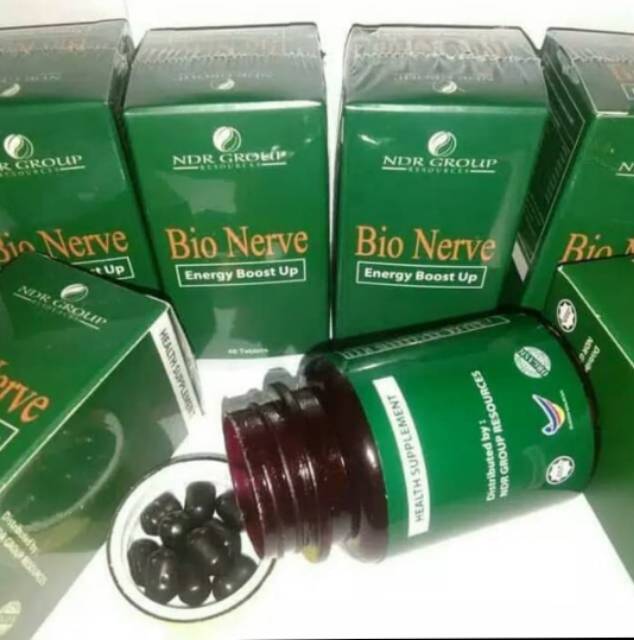 Jual BIO NERVE 40 PIL BOTOL KACA | Shopee Indonesia