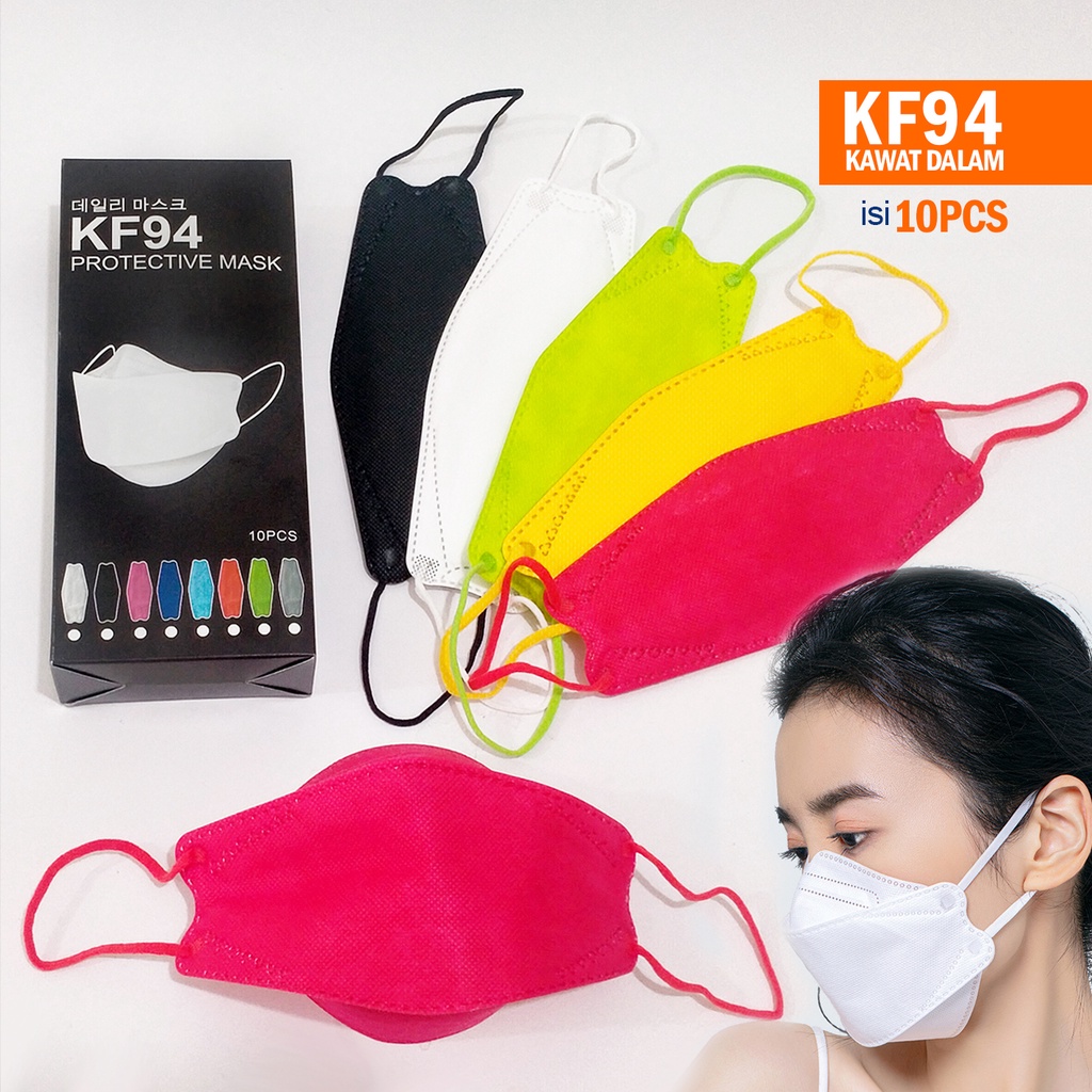 Jual Masker KF94 isi 10pcs Per BOX Masker Korea model Evo Plusmed ...