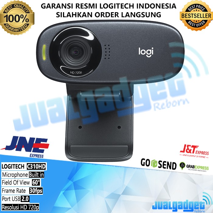 Jual Logitech WebCam Web Camera C310 HD -720p - 30Fps - Cocok untuk ...