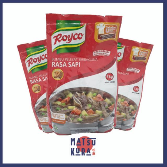 Jual ROYCO PENYEDAP RASA SAPI / PENYEDAP RASA / KALDU SAPI 1 KG ...